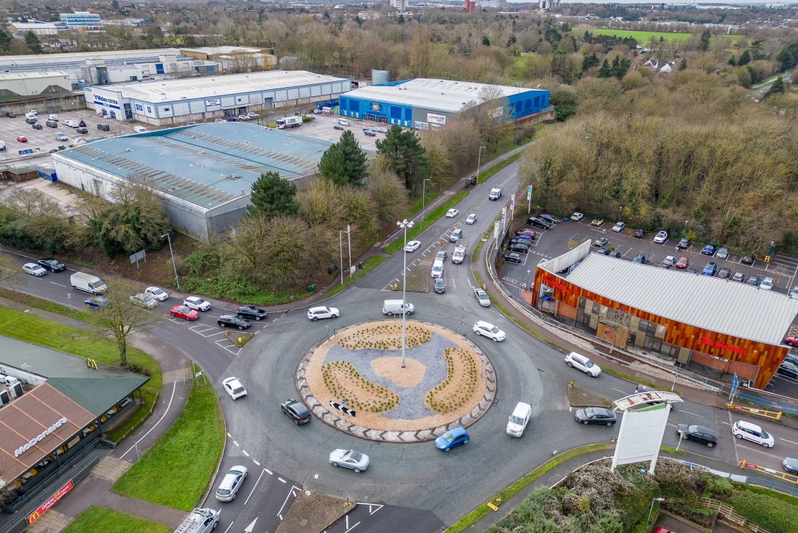 What a turnaround - roundabout transformation completed | Harlow Council