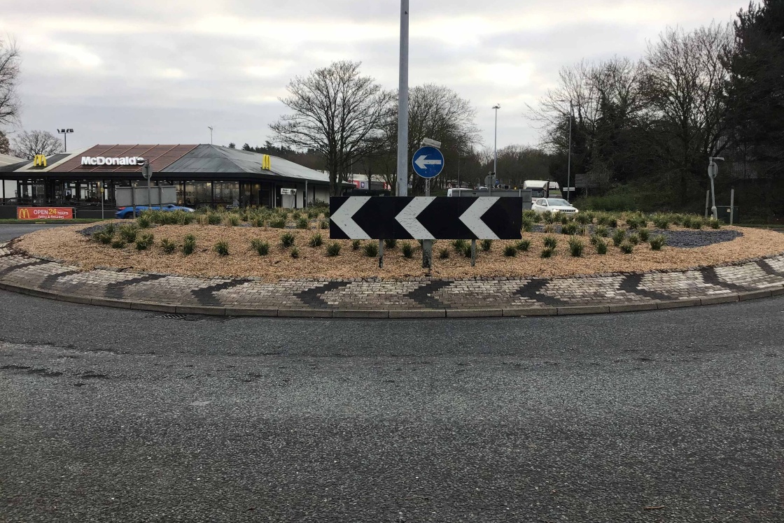 What a turnaround - roundabout transformation completed | Harlow Council