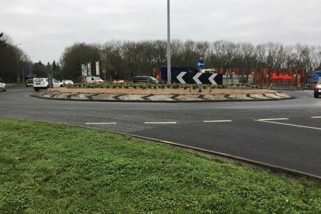 What a turnaround - roundabout transformation completed | Harlow Council