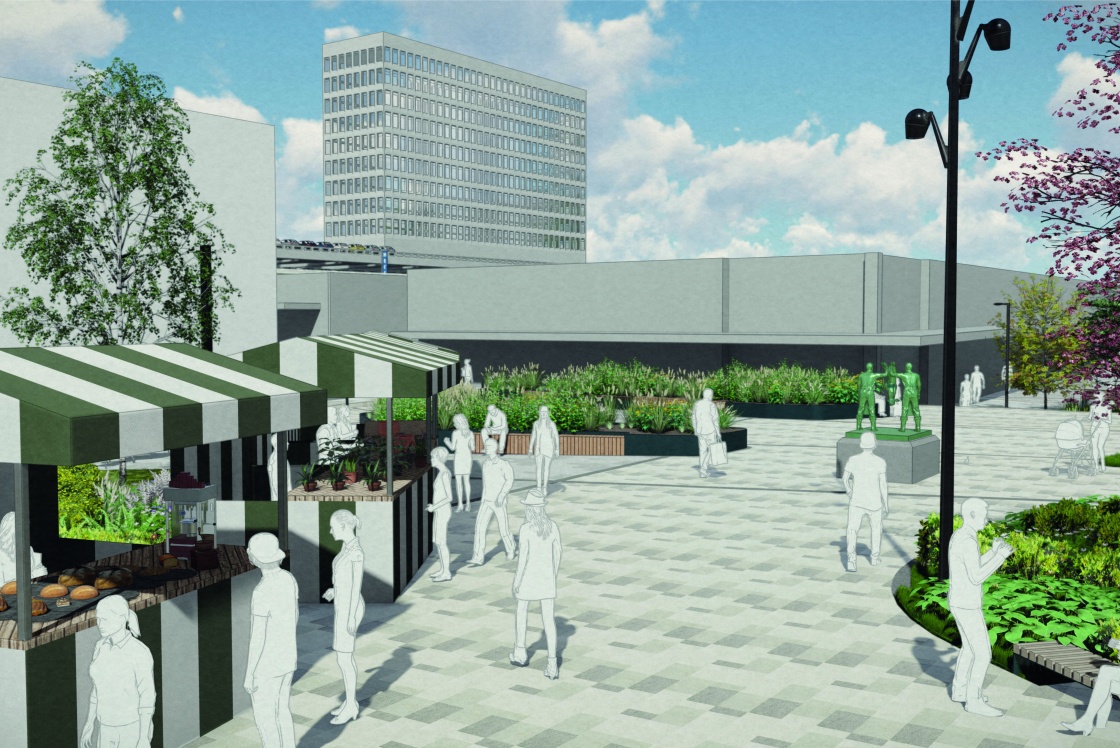 Have your say on plans for major rebuild of Market Square | Harlow Council